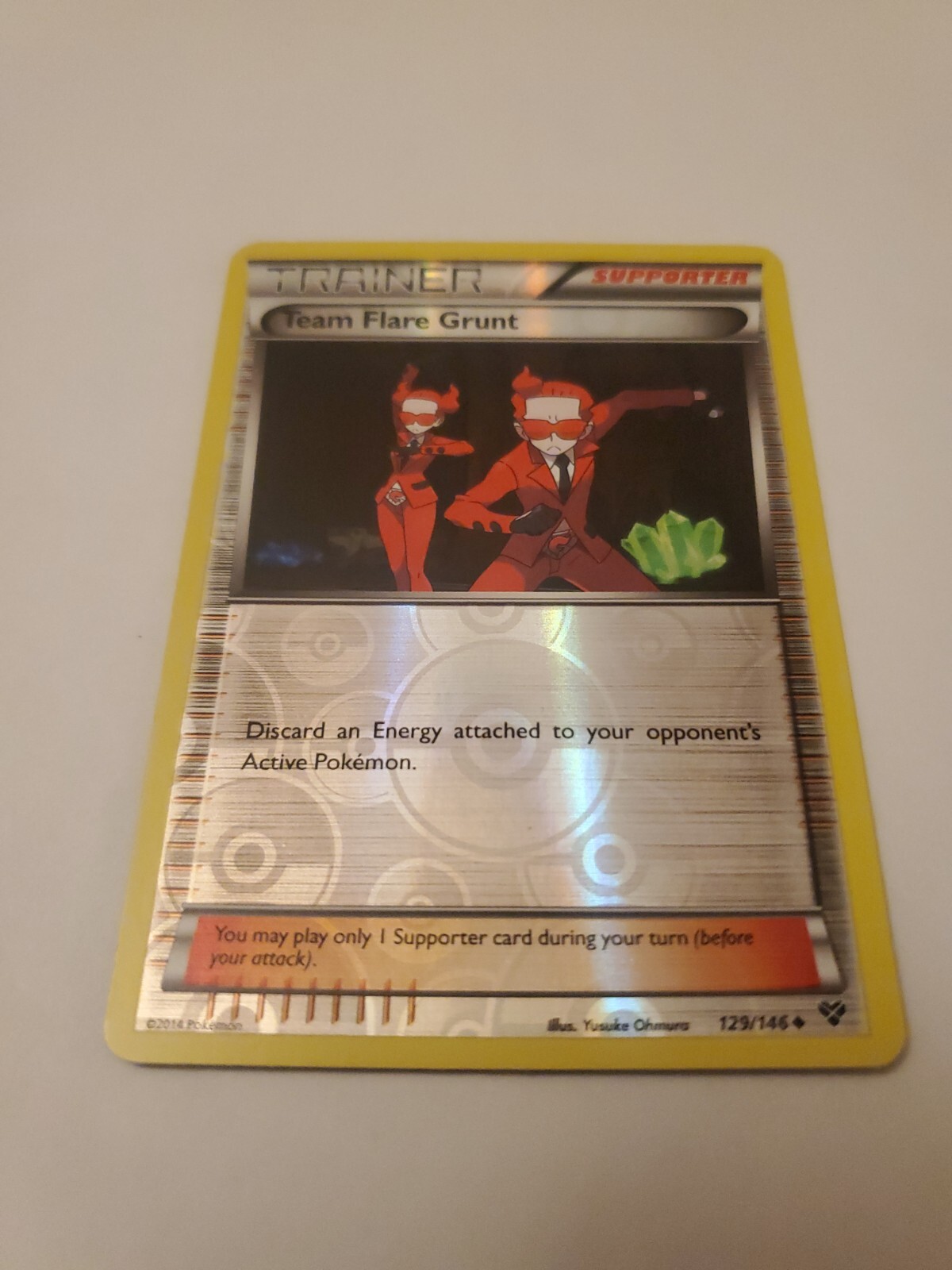 Team Flare Grunt 129/146 XY Reverse Holo for sale online | eBay