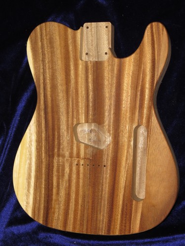 Acacia Koa Wood Telecaster Style Tele Body Esquire 5lbs9oz #3490 | eBay