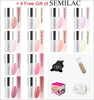 Semilac Hybrid Soak off Nail Polish Gel Business Line 7 New Collection ...