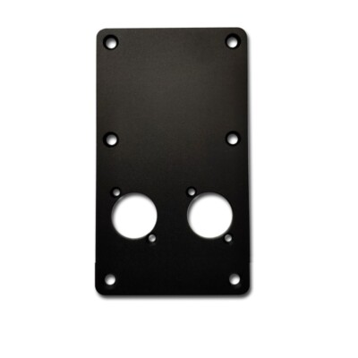 AFT Metal Speaker Back Panel W/2 Cut outs For Speakon XLR Connector ...