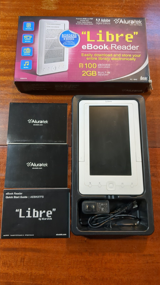 Aluratek "Libre" eBook Reader (AEBK07FS) | eBay