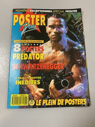 Magazine POSTER-PLUS SCHWARZENEGGER 6 Poster Sur 8 Idem Ciné News | eBay
