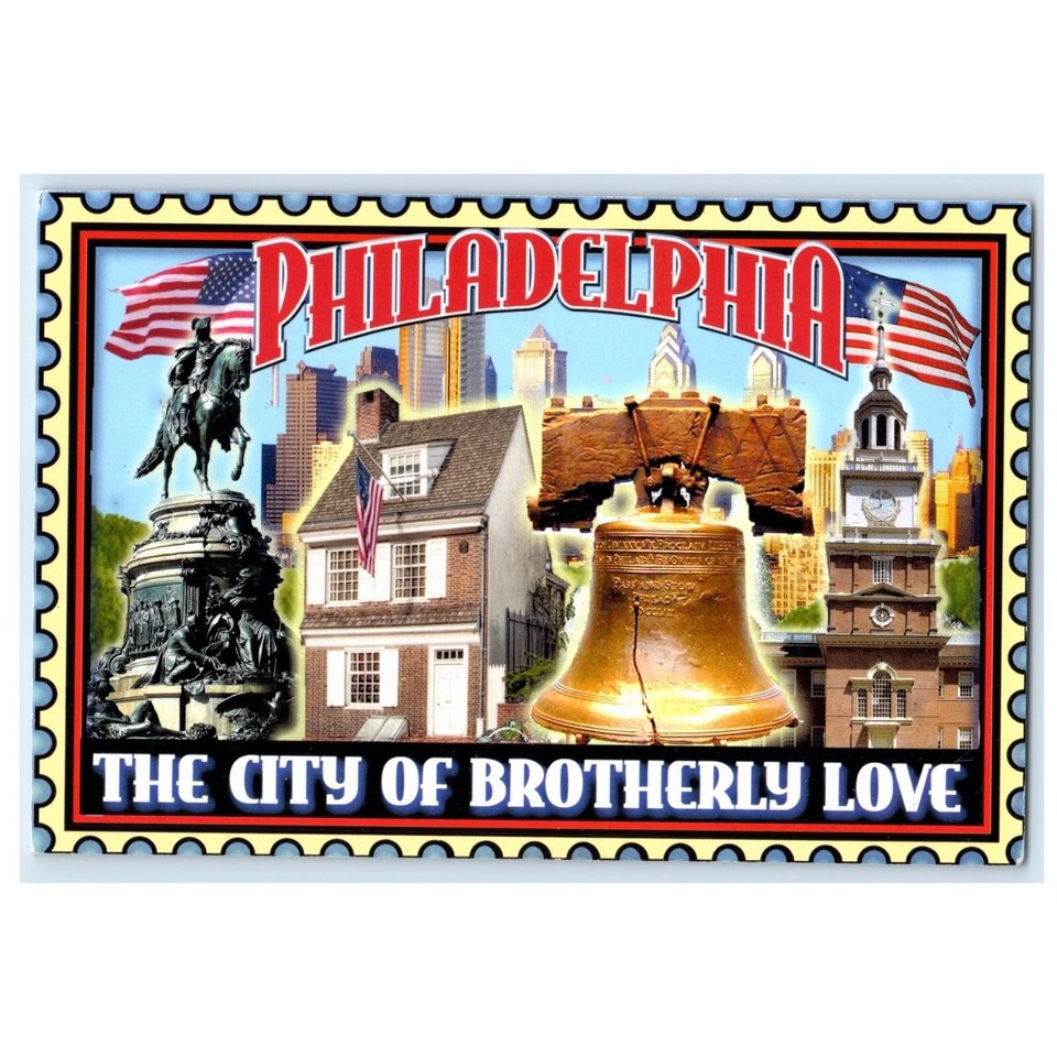 Philadelphia Pennsylvania City Of Brotherly Love Postcard Modern ...