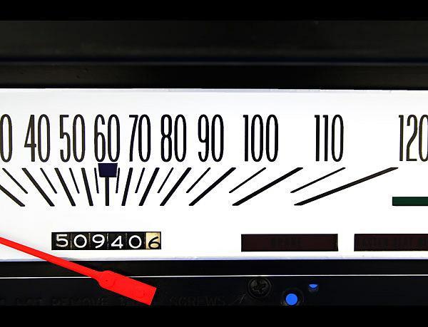 1973-1976 Chevrolet Chevelle Malibu El Camino White Face Gauges Sweep ...