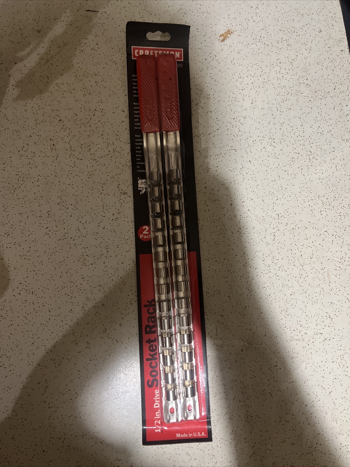 Craftsman Sears 1/2in. Socket Racks - 2 Pack | 1/2in. | Single Item ...