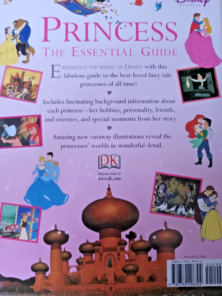 Disney Princess The Essential Guide HARDBACK - NEW | eBay