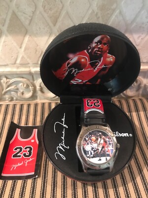 1997 Michael Jordan Wilson Watch and display case... Great collectable ...