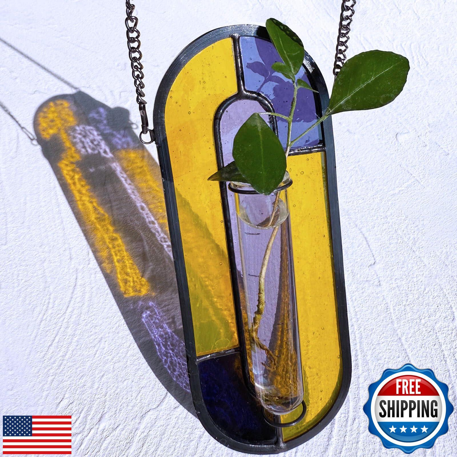 LITMIND Multi-Color Stained Glass Propagation Station - Handcrafted ...