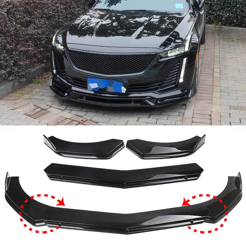 For Cadillac Escalade Universal Front Bumper Lip Spoiler Splitter ...