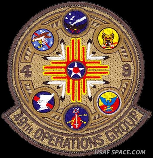 USAF 49th OPERATIONS GROUP-REAPER ATTACK UAV -Creech, AFB- Original GAGGLE PATCH | eBay