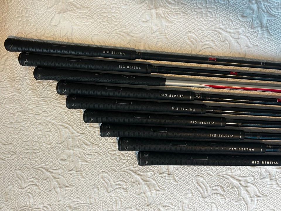 Callaway Big Bertha 2004 Iron Set 4-SW Callaway RCH Firm Graphite ...