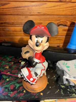 Walt Disney World Mickey Mouse Baseball 9" Bobblehead | eBay