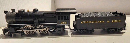 Atlas O Scale 4-4-2 Steam Engine Chesapeake & Ohio #281 | eBay