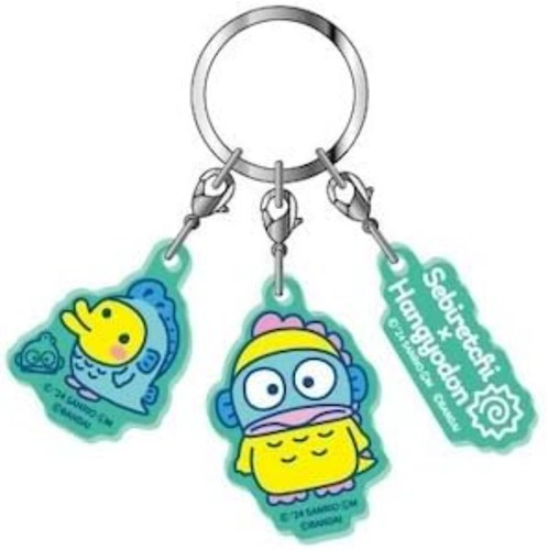 Tamagotchi x Sanrio Characters Triple Acrylic Keychain Sebirecchi x ...