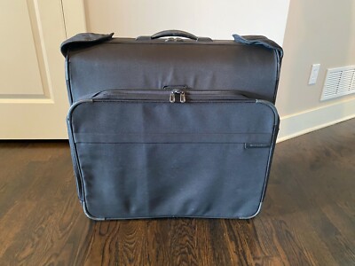 Briggs And Riley Baseline U176-4 Deluxe Suit Luggage Garment Bag / 2 ...