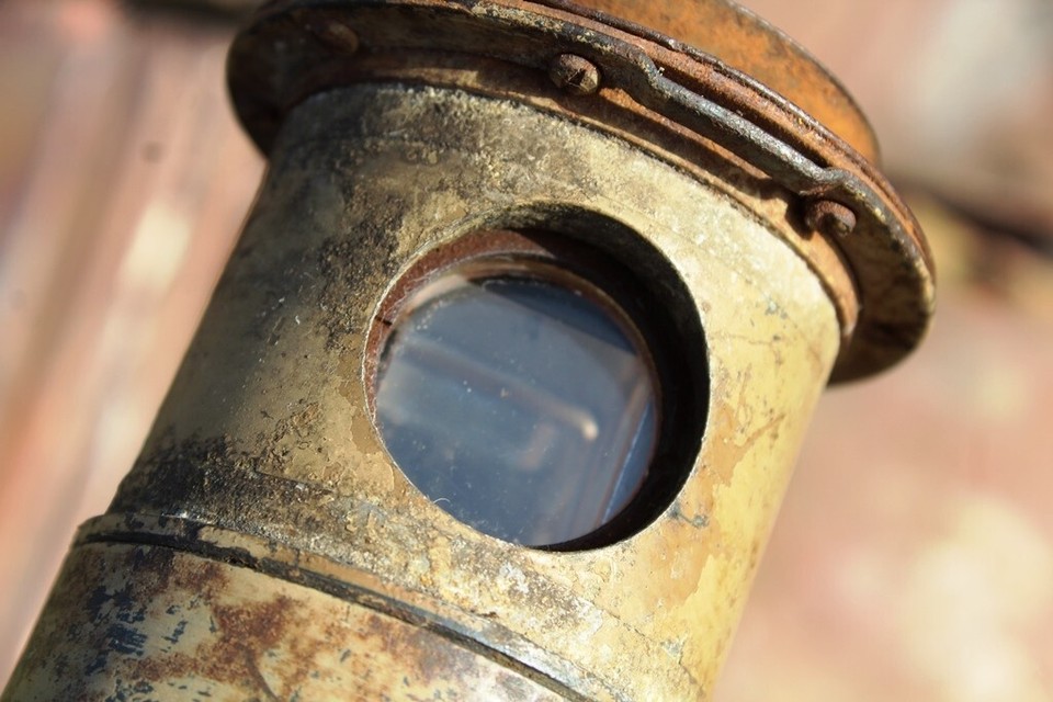 WW2 German Em34 Rangefinder - Tan paint, untouched from Normandy ...