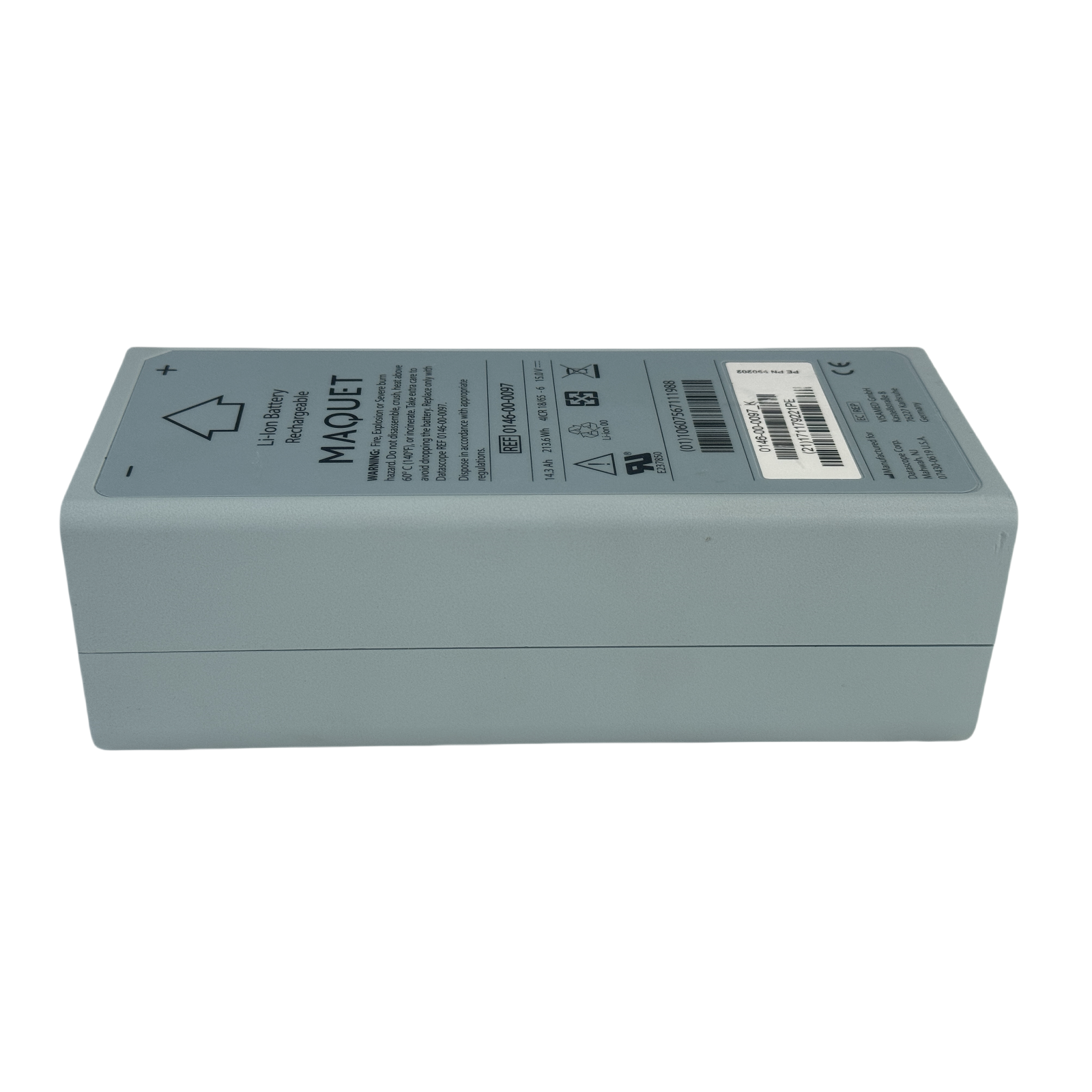 New 0146-00-0097 Battery for MAQUET CARDIOSAVE hybrid Datascope 14.3Ah ...