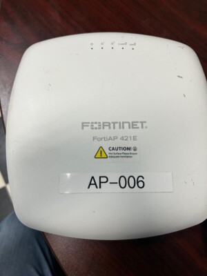 Fortinet FortiAP-421E Wireless AP 2xGE RJ45 802.11 Wave 2 Dual Band B ...