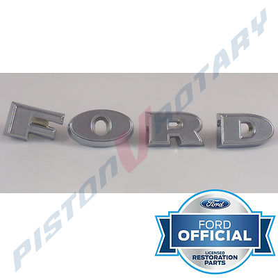 FORD Letters Ute Pillar Badge Set Chrme NEW for FORD XP XL XM XK ...