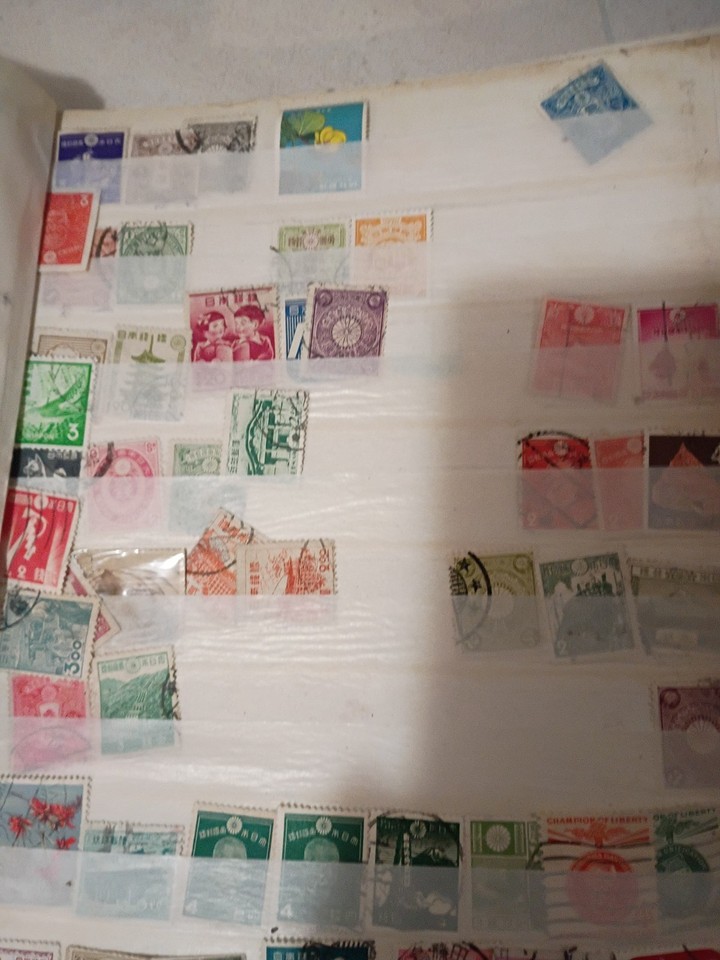World/United States and Foreign Postage Stamp Album OLD AND NICE | eBay