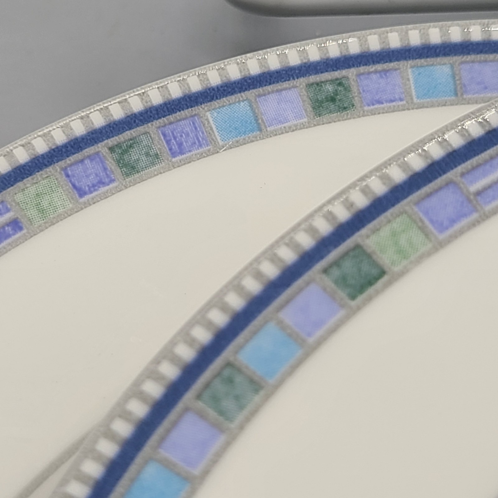 Set (6) Quadrants Wedgwood 7" Bread & Butter Plates Bone china White ...