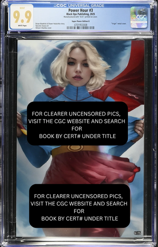 METAL Shikarii Super Woman Power Hour Cosplay VIRGIN Chase Variant H LE ...