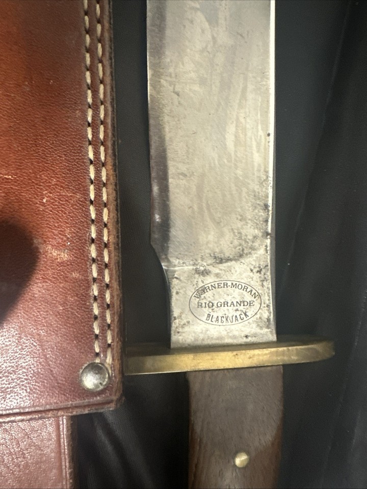 Vintage Blackjack Warner-Moran Rio Grande Knife-Seki Japan | eBay