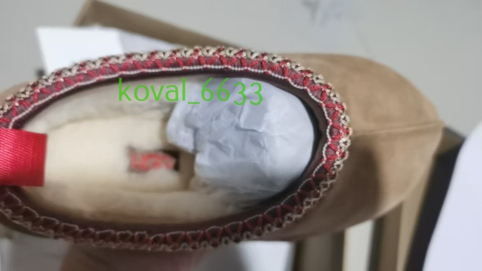 UGG Tazz Women's Size 7.5 Platform Slippers Brown warm winter 1122553 ...