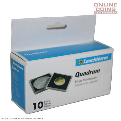 Lighthouse Quadrum 27mm Square Coin Capsules - 10 Pack | eBay Australia
