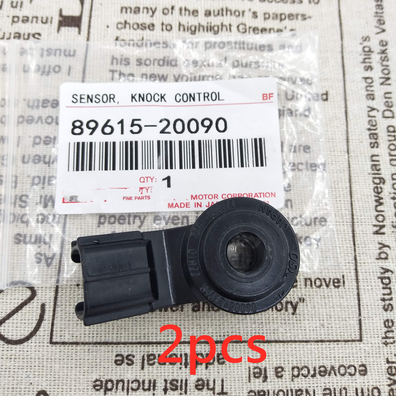 2pcs OEM 89615-06010 Engine Knock Sensor For Toyota Lexus Scion New ...