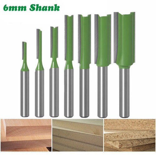 Professional 6MM Shank Milling Cutter Wood Carving Router Bit with YG8 ...