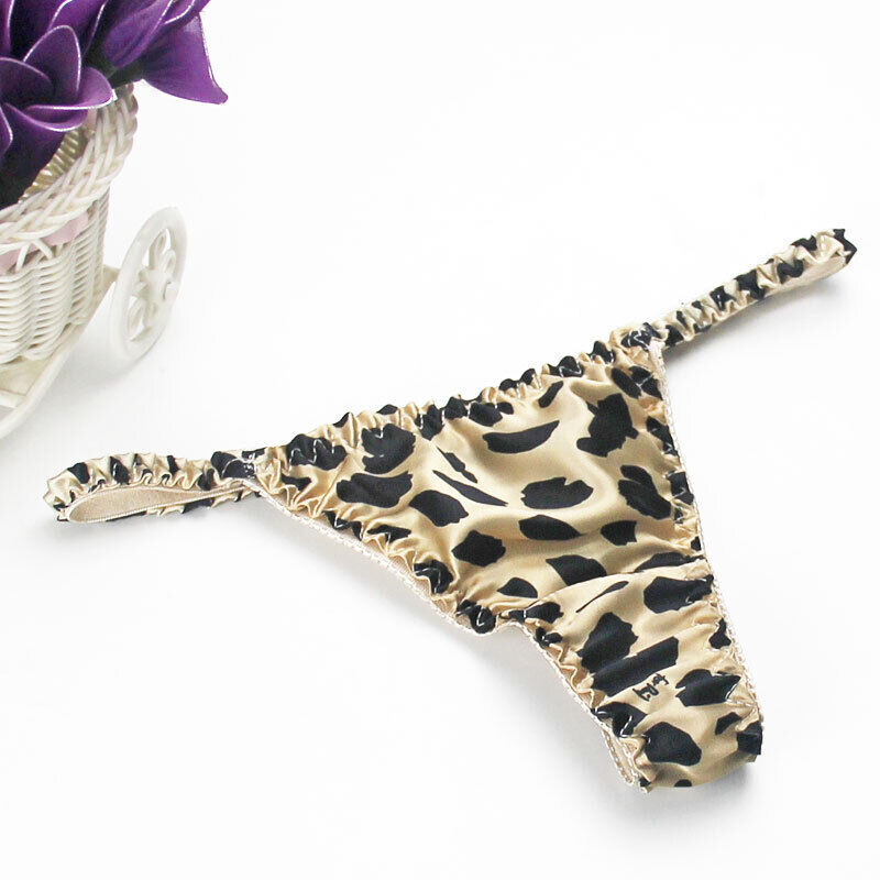 2pcs Girls 100% Silk Underwear Panties Thong for Teen Kids 12-14 Floral ...