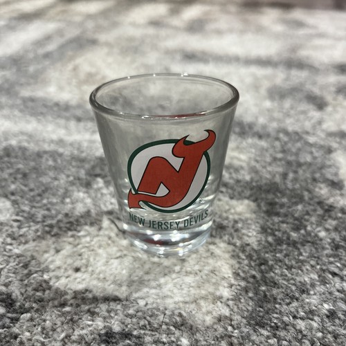 Vintage New Jersey Devils Pewter Emblem Shot Glass | eBay
