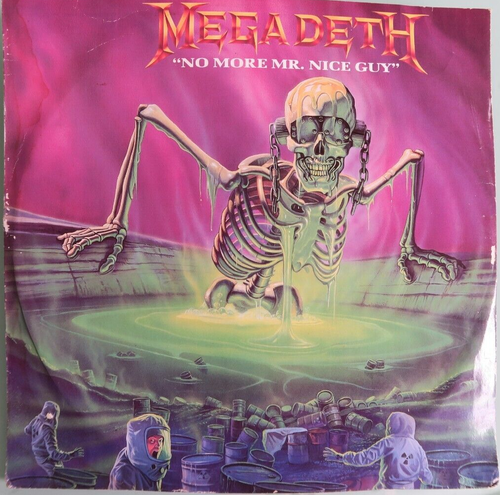 Megadeth No More Mr Nice Guy USA pressing 12'' single vinyl Lp 1990 ...