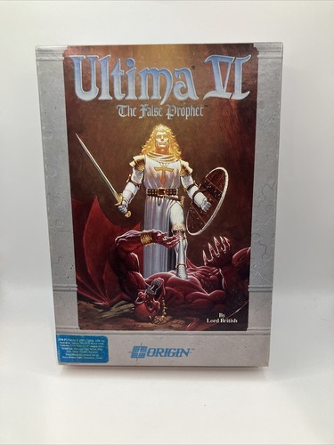 Ultima VI 6 The False Prophet IBM PC Tandy Origin Box Only | eBay