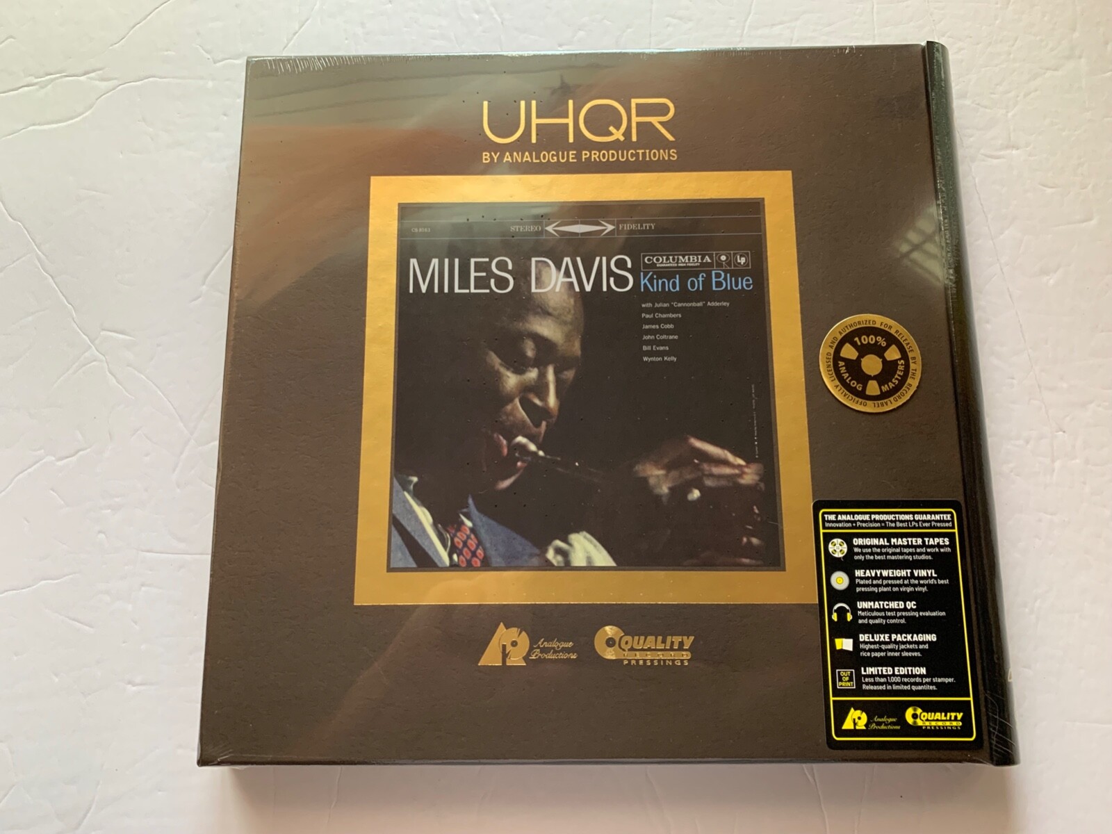 Miles Davis Kind of Blue UHQR 200 Gram 45rpm Vinyl Double LP Box Set ...