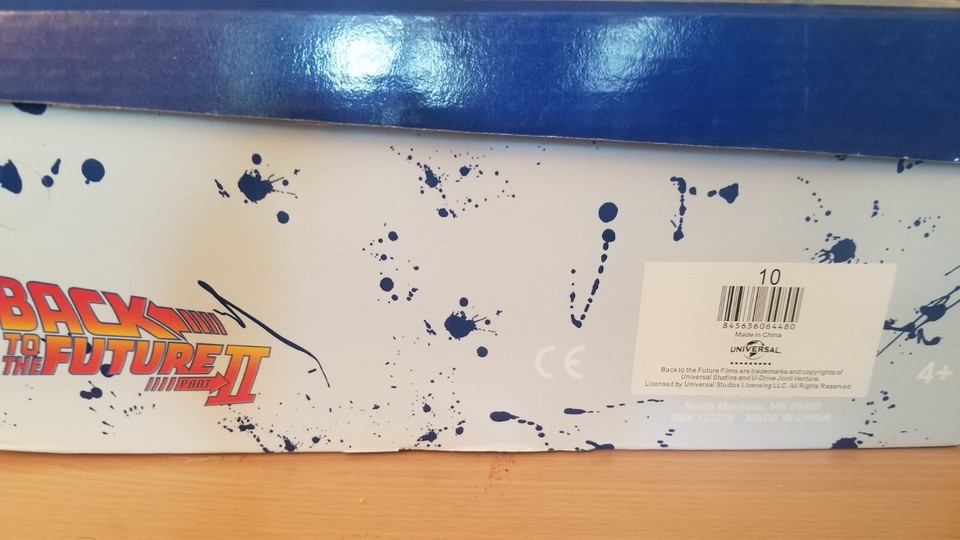 Universal Studios Back To The Future Shoes Officially Licensed Air Mags ...