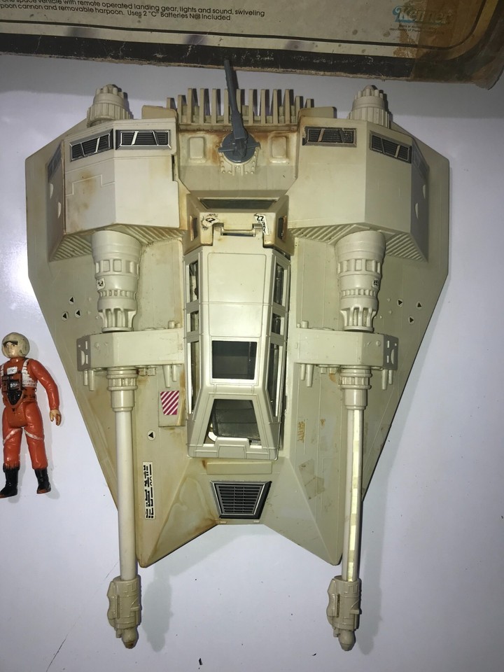 1980 Star Wars Empire Strikes Back Rebel Armored Snowspeeder Kenner ...