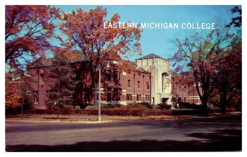 Ypsilanti Michigan Normal Eastern Michigan College Charles McKenny Hall ...
