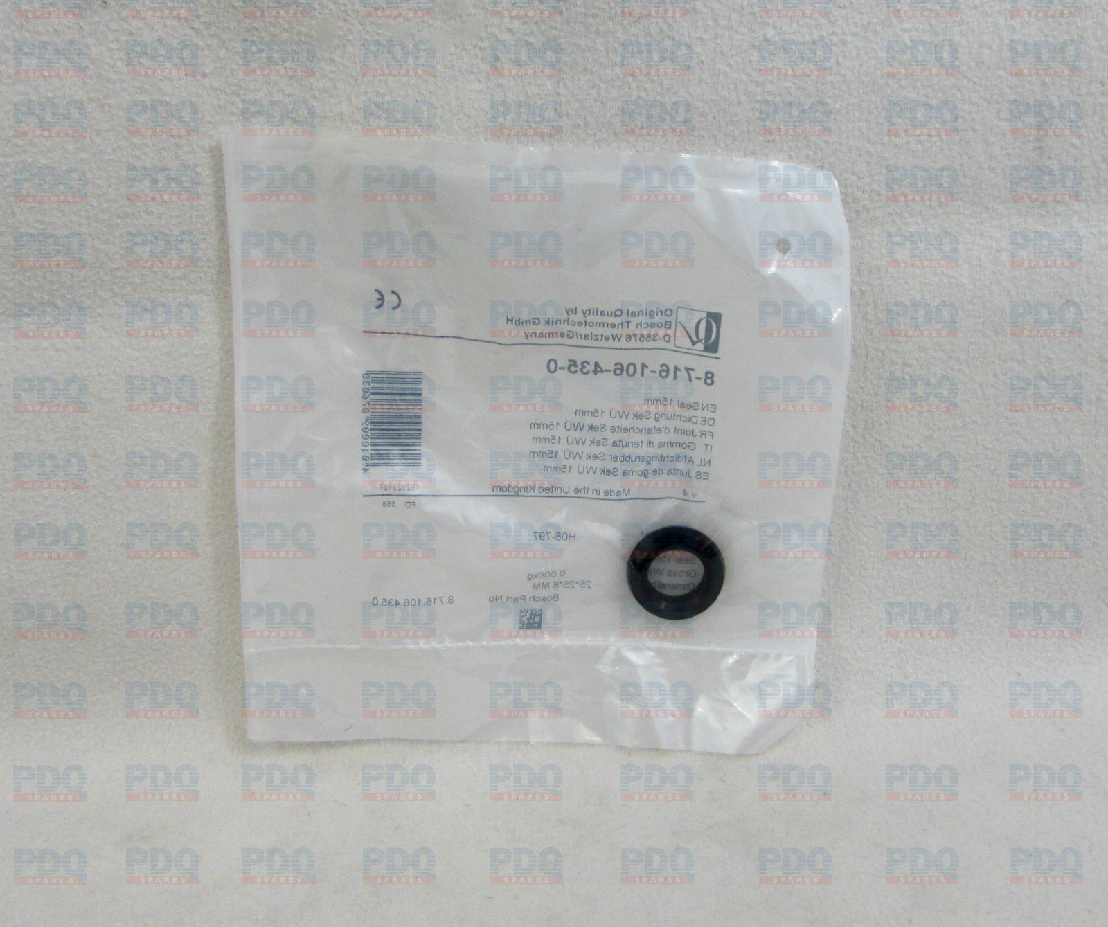 WORCESTER 25 30 35 40 CDI GREENSTAR & JUNIOR HEAT EXCHANGER SEAL ...