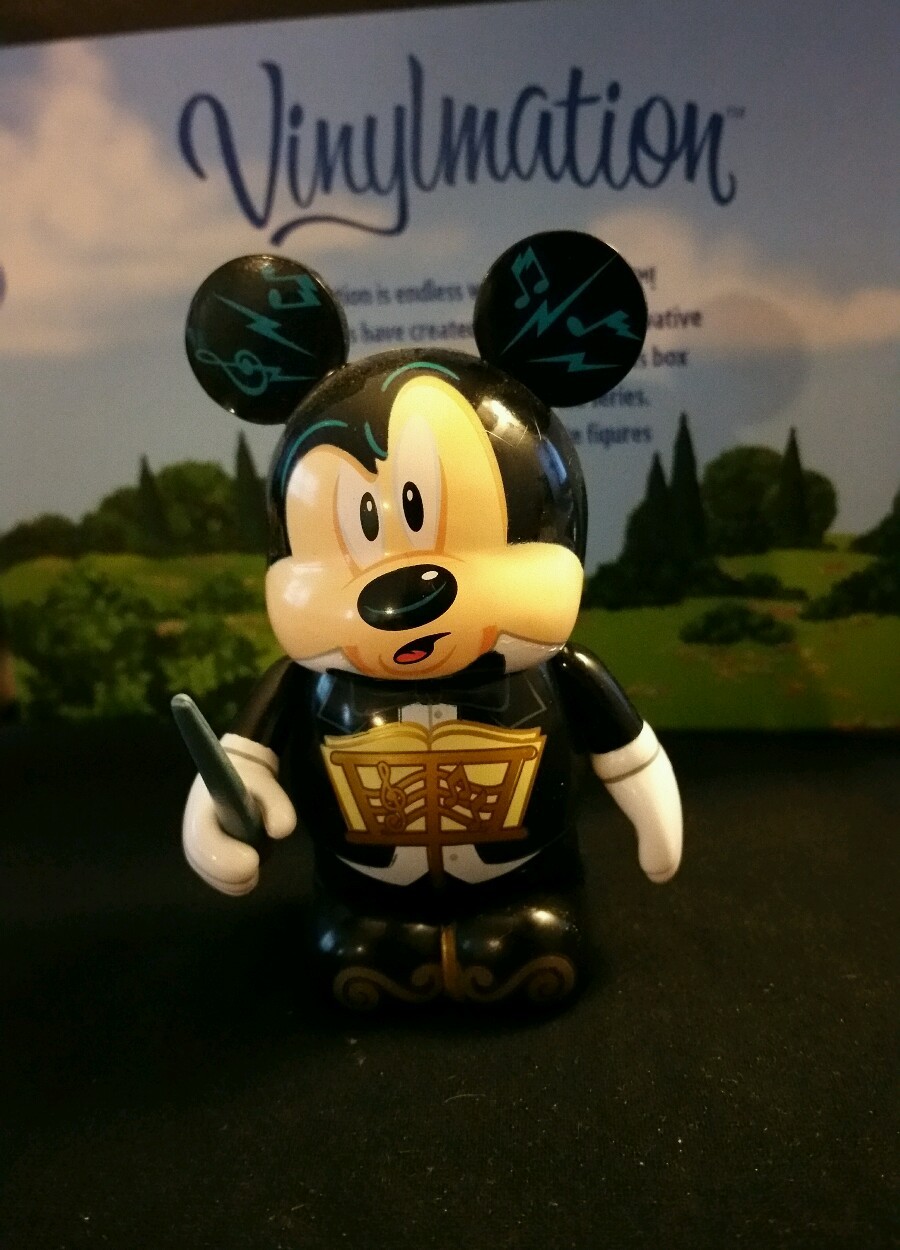 DISNEY Vinylmation 3" Park Set 1 Tunes Series Classical Music Mickey ...