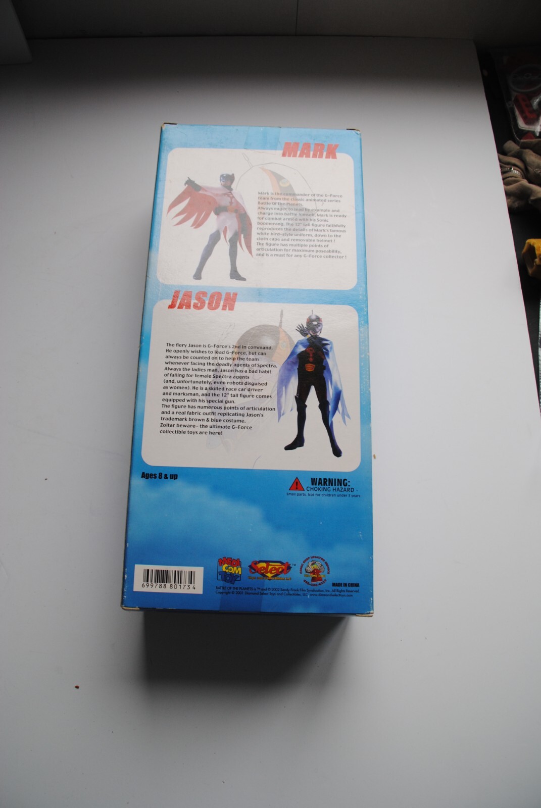 Battle Of The Planets G-Force Jason 12" Figure Medicom Gatchaman 2002 ...