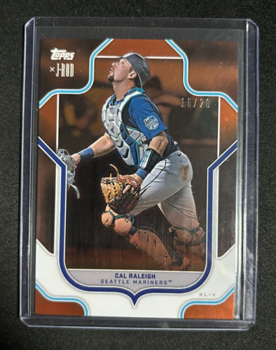 Cal Raleigh - 2023 Topps x J-Rod Show Out Collection - Orange /20 ...