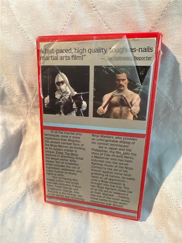 Enter the Ninja (VHS). Franco Nero, Susan George, Christopher George ...