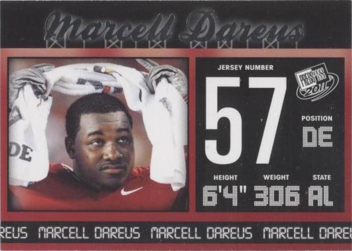 2011 Press Pass - Marcell Dareus #1 (RC) for sale online | eBay