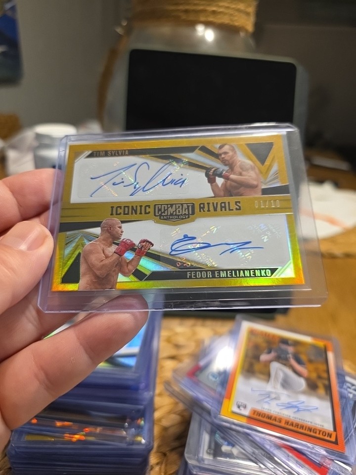 2025 Combat Anthology Iconic Rival 1/10 Tim Sylvia & Fedor Emelianenko ...