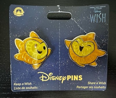 Disney Wish Star 2 Pin Set Wish Star Share A Wish Set Keep A Wish 2 ...