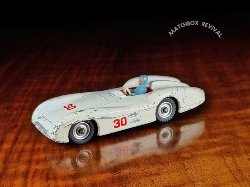 Vintage Original Dinky Toys 237 Mercedes Benz Spun Hubs, Model Racing ...
