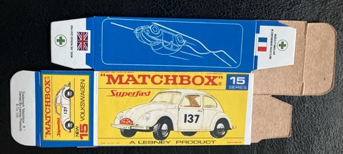 Matchbox Superfast #15 Volkswagen Type F Repro Box | eBay
