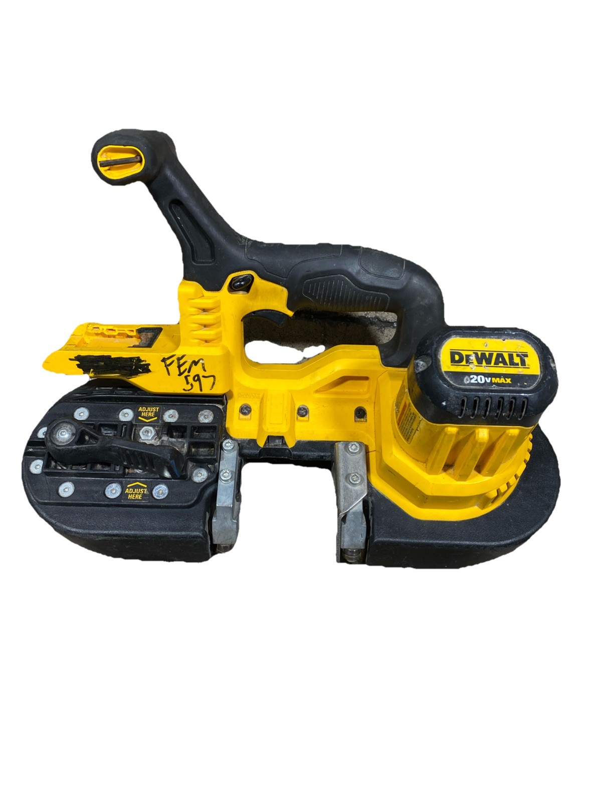 DEWALT DCS371 20-Volt MAX Cordless Band Saw (Tool-Only) Used condition ...